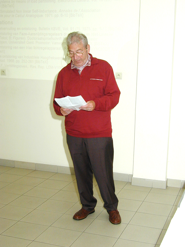 Pensionering prof. Daniel Baert